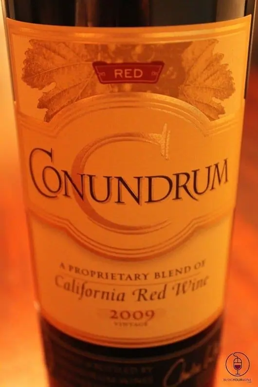 Conundrum Wine Logo Conundrum Red Blend Wine, 750 Ml Sam's Club